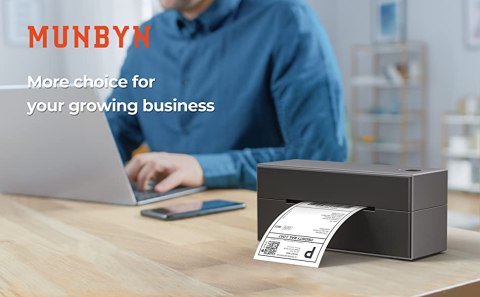 MUNBYN ITPP129 Series Bluetooth Thermal Label Printer - MUNBYN® Business